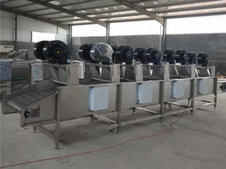 Automatic food air dryer | food cooling machine - Fried food machinery