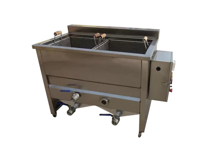 Commercial onion frying machine, onion ring fryer machine